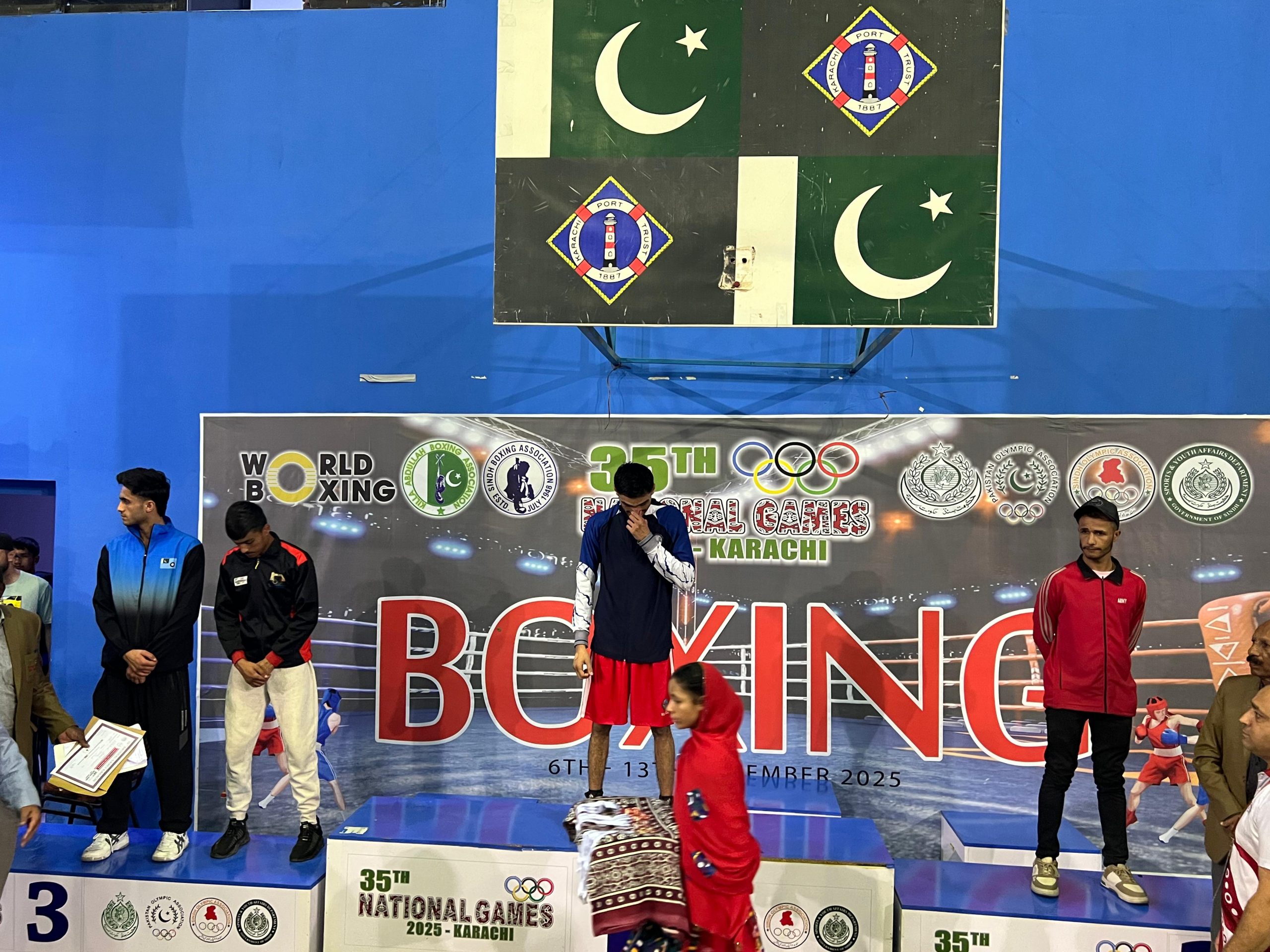 Army lift boxing general trophy with combined 12 gold medals – The ...